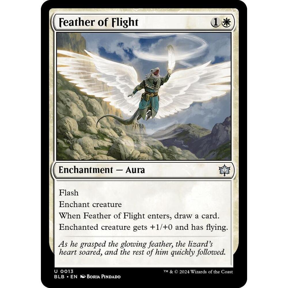 Feather of Flight | Magic The Gathering | MTG | Shopee Philippines