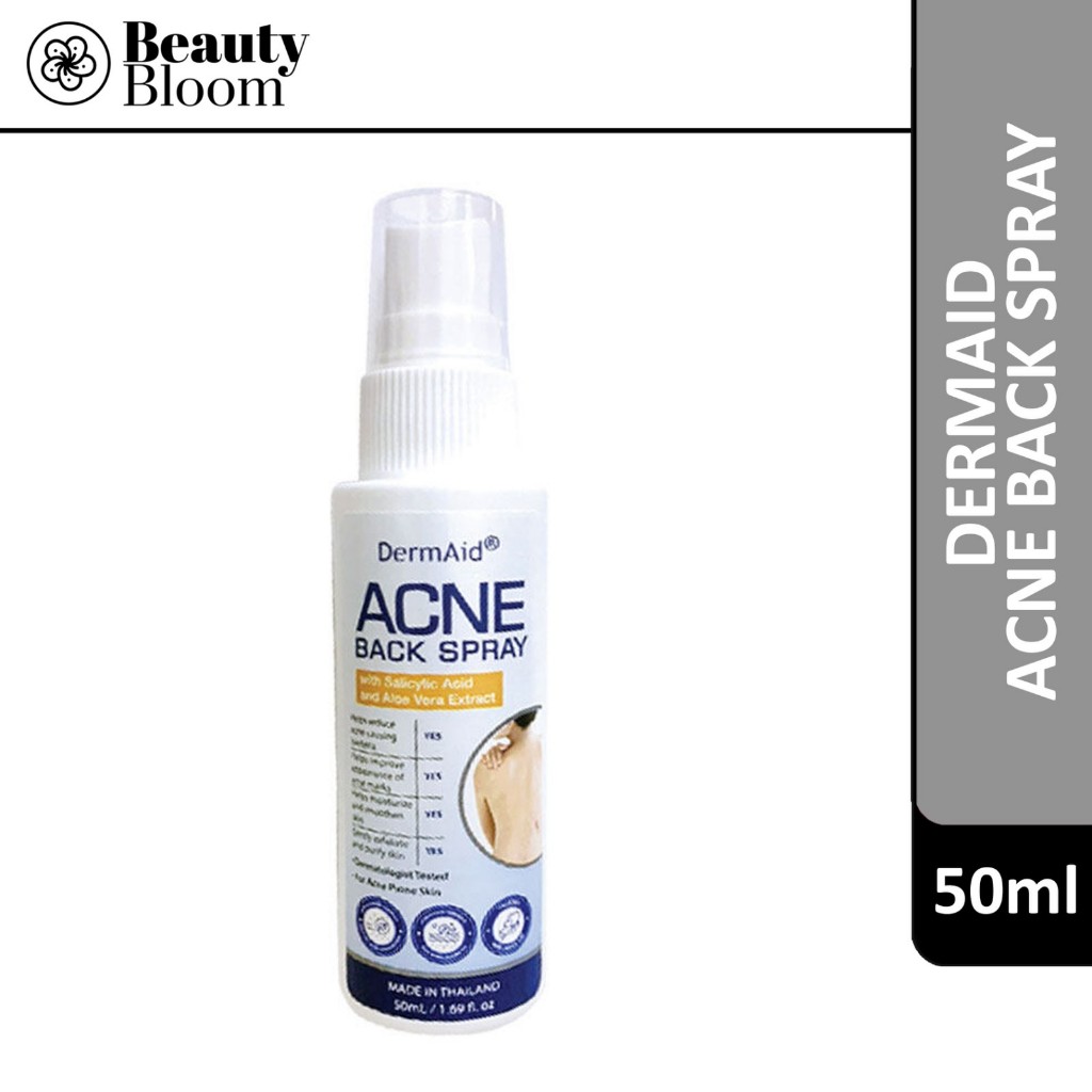 Dermaid Acne Back Spray 50ml | Shopee Philippines