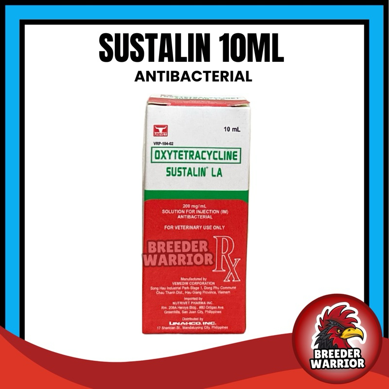Sustalin LA Antibacterial 10ml | Shopee Philippines