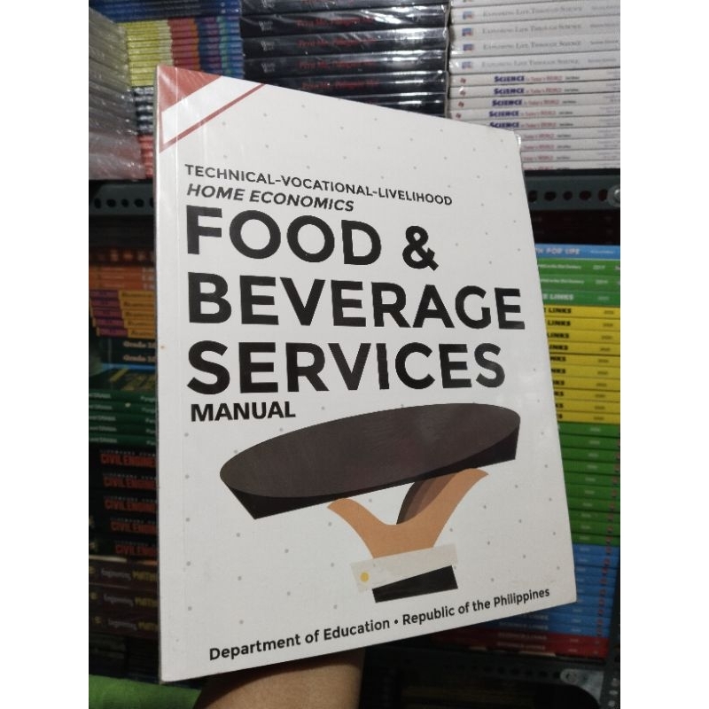 FOOD & BEVERAGE SERVICES MANUAL ( BRAND NEW ) | Shopee Philippines