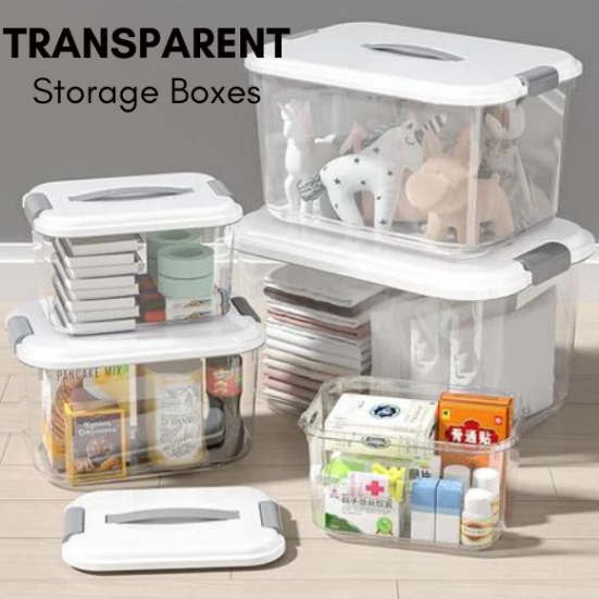 Christmas Gift Idea Home Storage Bins Plastic Stackable Box Multi ...