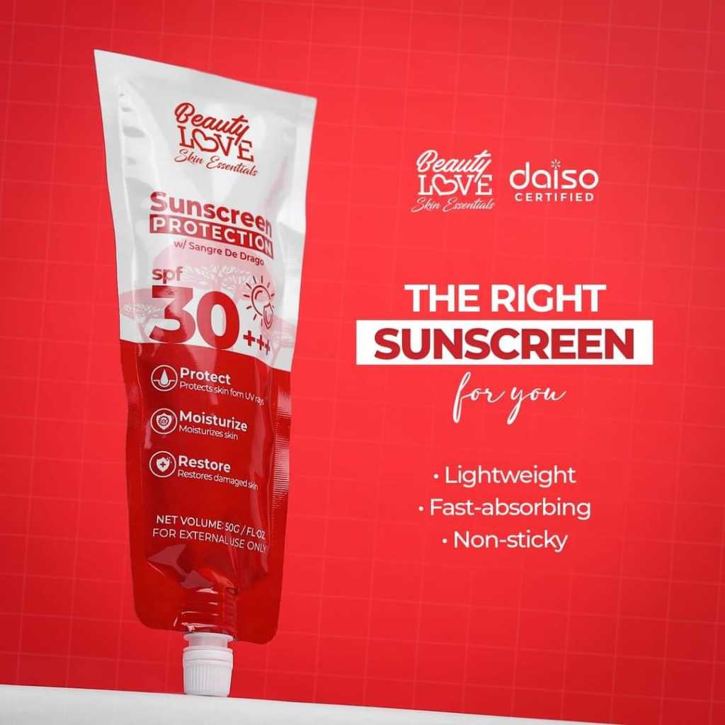 Original Beauty Love Sunscreen Protection With Sangre de Drago Spf30 ...