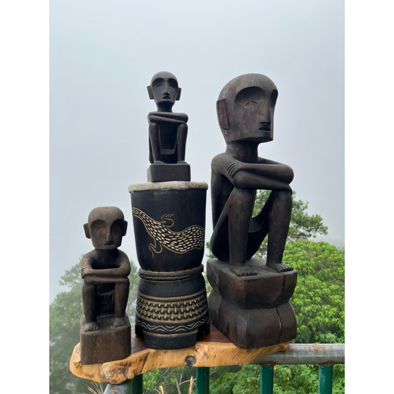 Bulul - Vintage anito sculpture with natural cracks. | Shopee Philippines