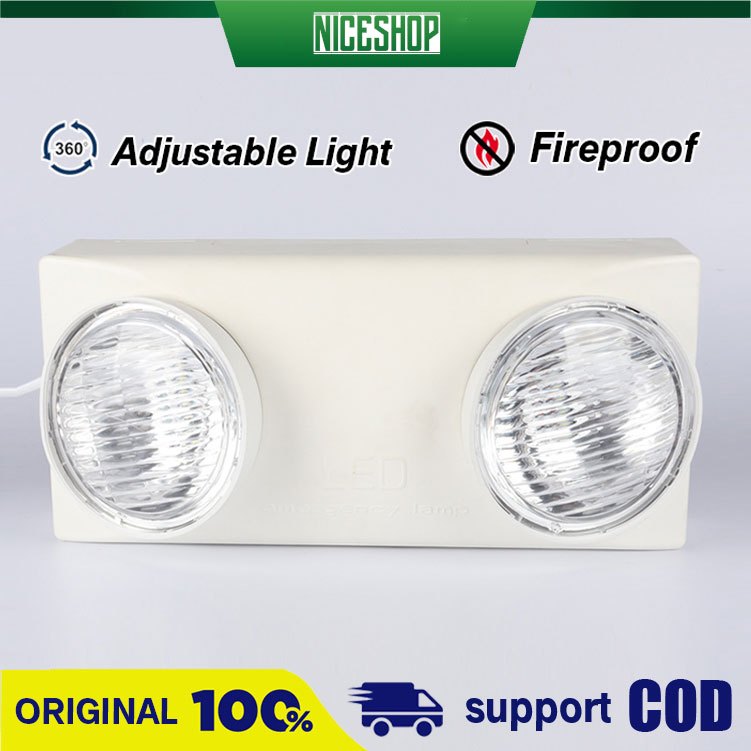 Olympus LED Wall Mounted 2*3W Emergency Light Twin Dual Eye ...