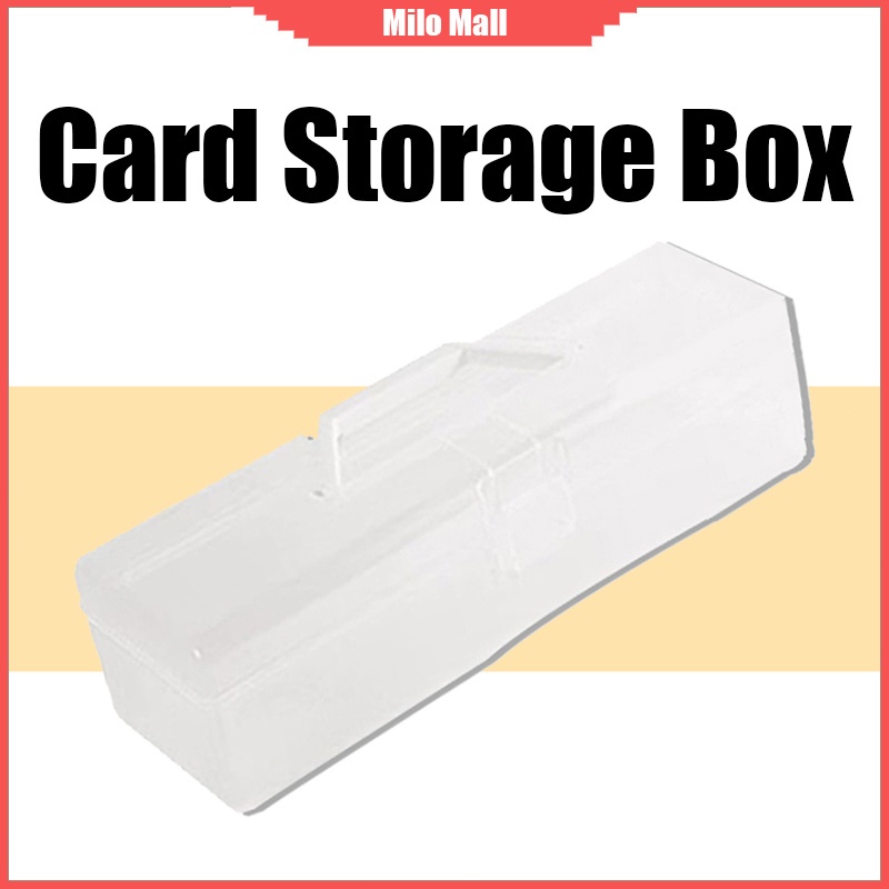 Card Storage Box Transparent Card Storage Box For Storage Photo Card ...