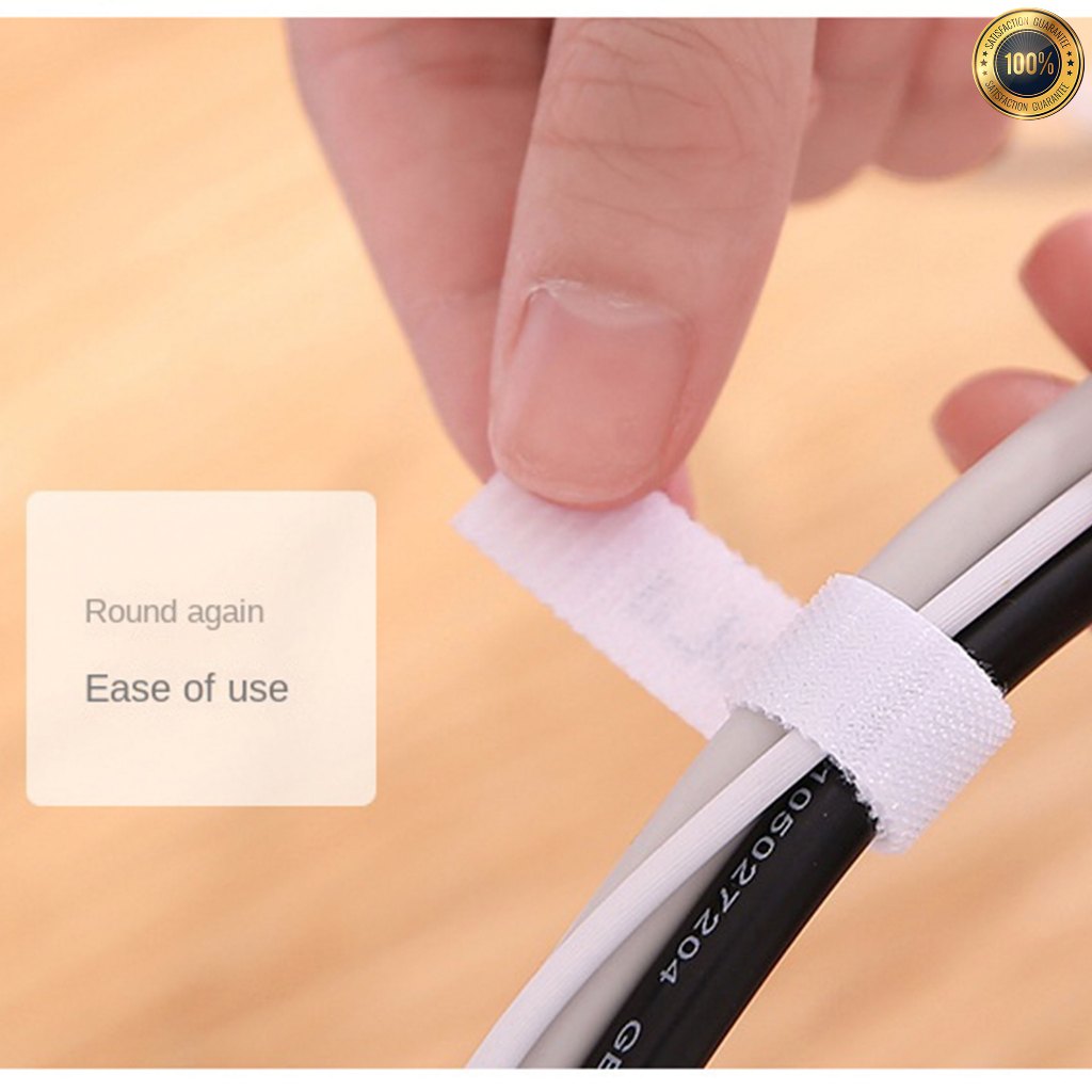 Reusable Mini Velcro Cable Winder Strap Wire Organizer Cable Fastener ...