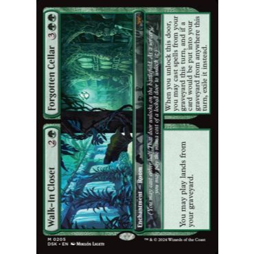 MTG - Walk-In Closet // Forgotten Cellar - NM M DSK | Shopee Philippines