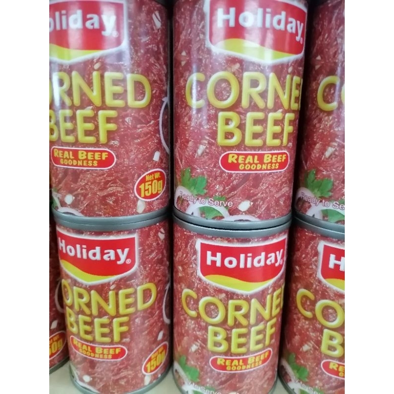 Holiday corned beef 150g | Shopee Philippines