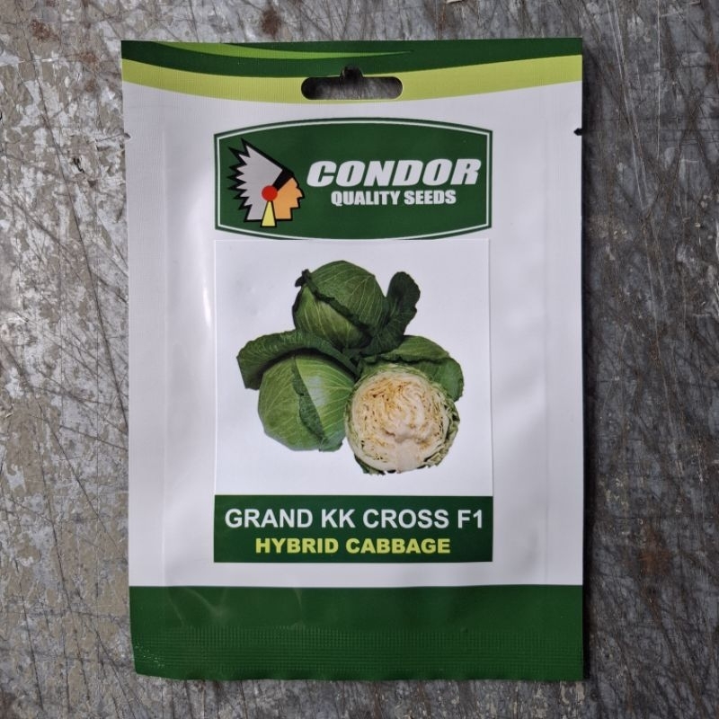 GRAND KK CROSS F1 HYBRID CABBAGE SEEDS (1 GRAM) by CONDOR | Shopee ...