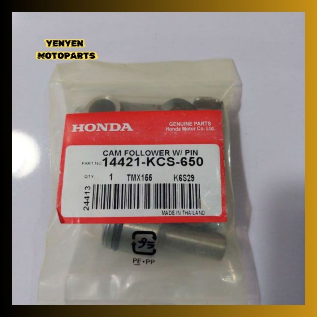 (YY) CAM FOLLOWER WITH PIN - Honda TMX155 [GENUINE: 14421-KCS-650] Thailand | Shopee Philippines