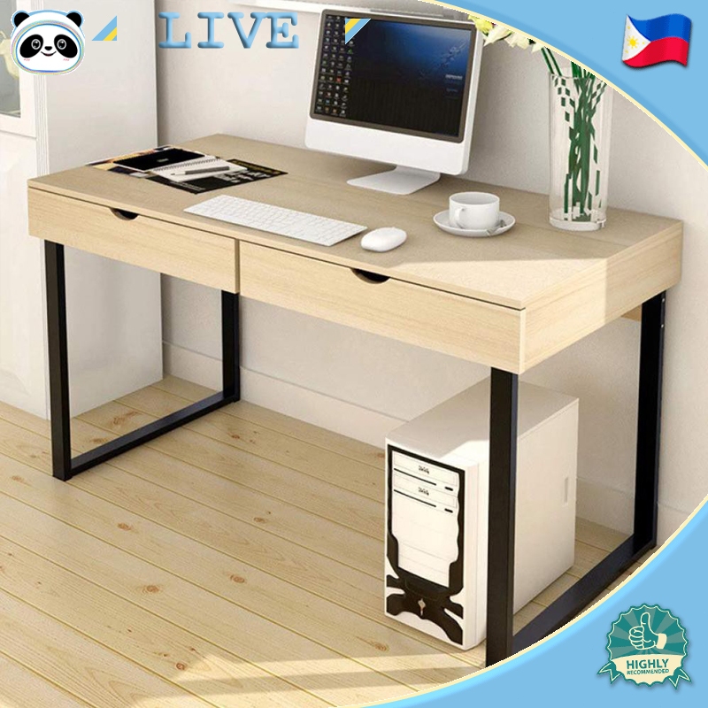 Computer Table with 2 Drawers/Office desk/study desk/Home Office ...