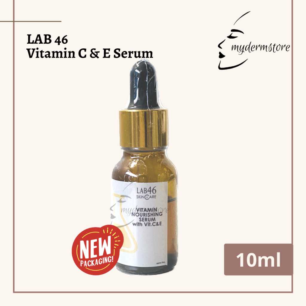 LAB46 LAB 46 Vitamin C & E Serum 10ml 15ml | mydermstore | Shopee ...