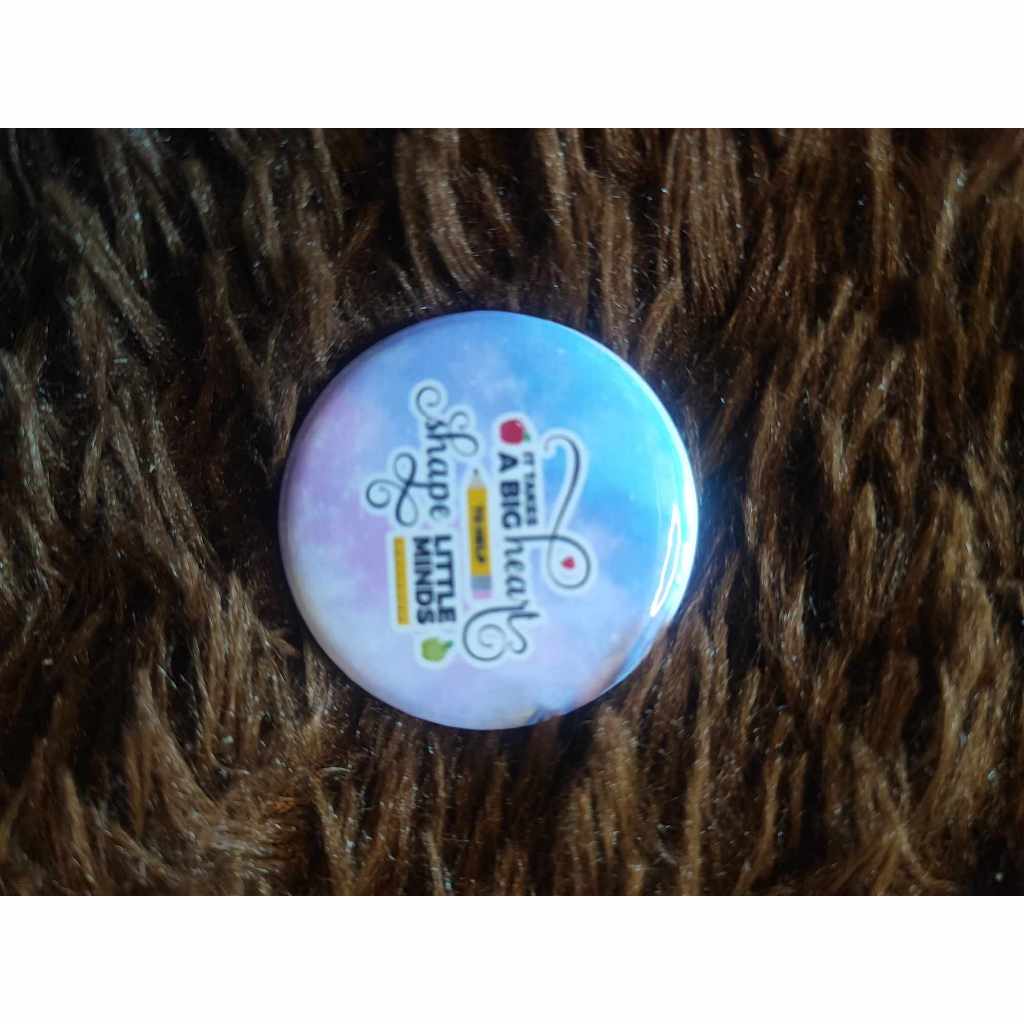 Teachers' Day Special Gifts Personalized Button Pin | Shopee Philippines