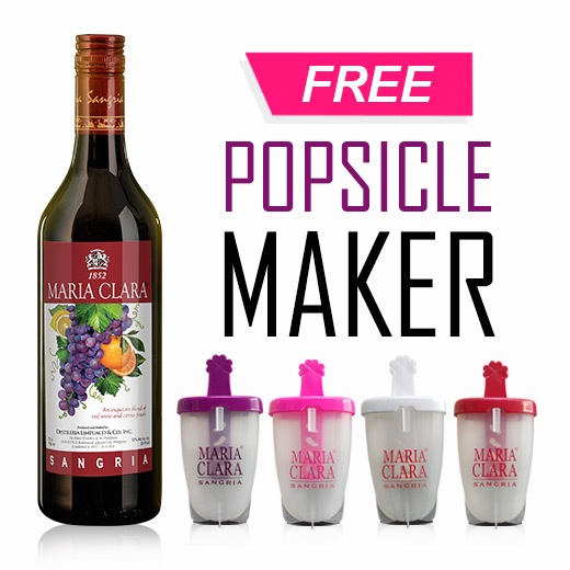 Maria Clara Sangria Limited Edition Label 750ml with free popsicle ...