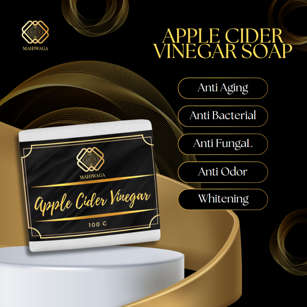MAHIWAGA - Apple Cider Vinegar Soap for Acne, ACV Soap Bar for Pimples ...
