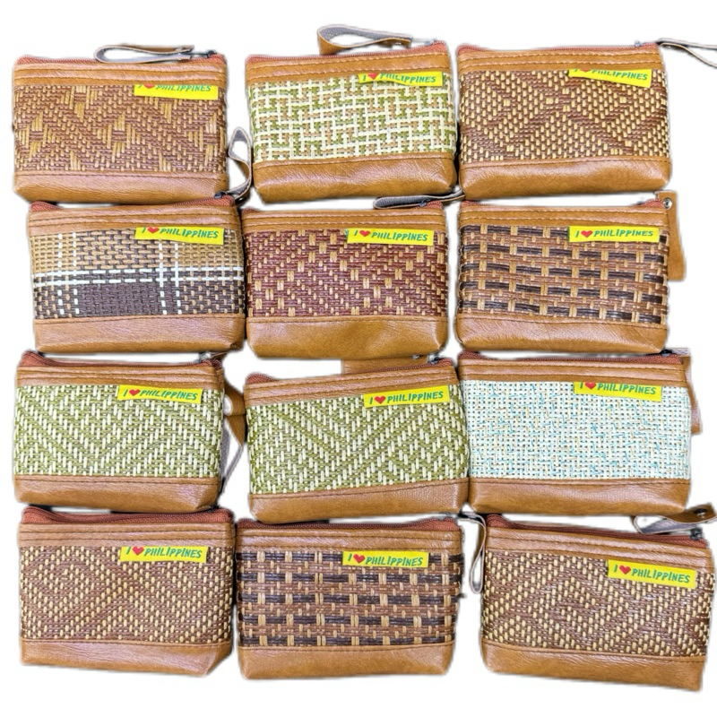 (iloveph) 12pcs Banig Wallet Banig Coinpurse Native Wallet Local ...
