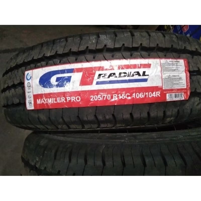 GT RADIAL TIRE 205/70 R15 (MAXMILER PRO) | Shopee Philippines