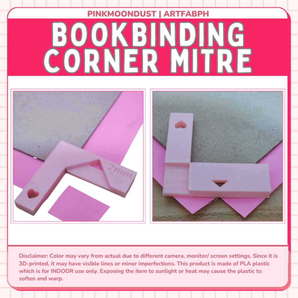 Bookbinding Small L Corner Mitre / Scrapbookbing Guide | Shopee Philippines