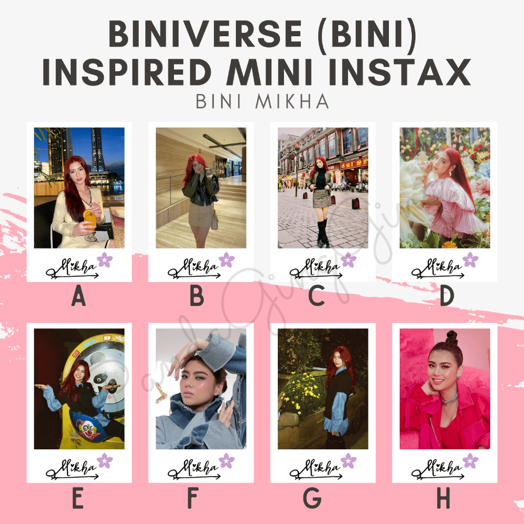 BINIVERSE (BINI) Inspired Mini Instax | Shopee Philippines