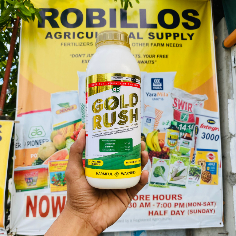 Gold Rush Chlothianidin + Bifentrhin Insecticide | Robillos Agri Supply ...
