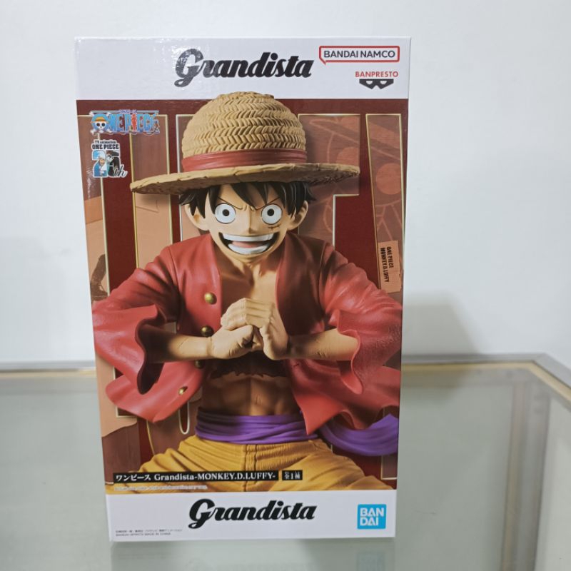 Banpresto ONE PIECE GRANDISTA MONKEY D. LUFFY 25th anniversary | Shopee ...