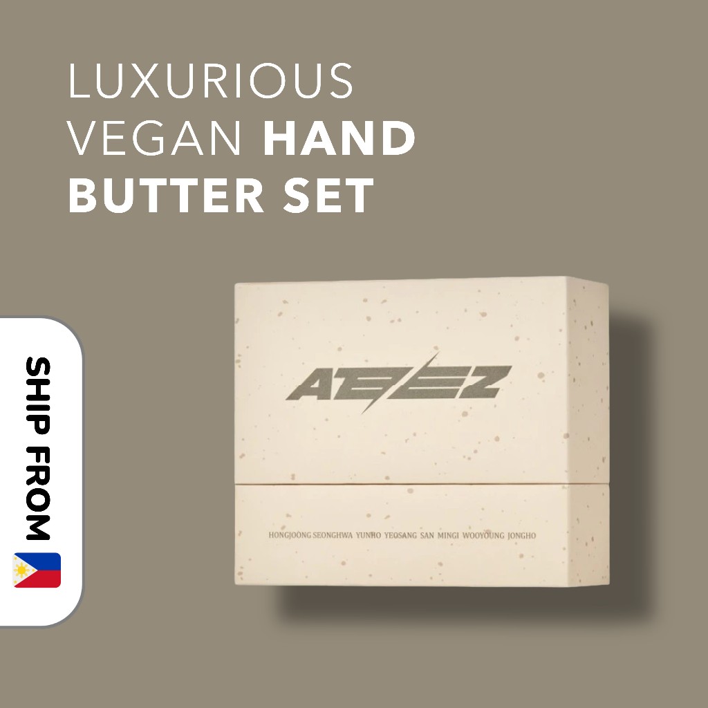 NACIFIC X Ateez Vegan Hand Butter (8ea) Limited Set | Shopee Philippines