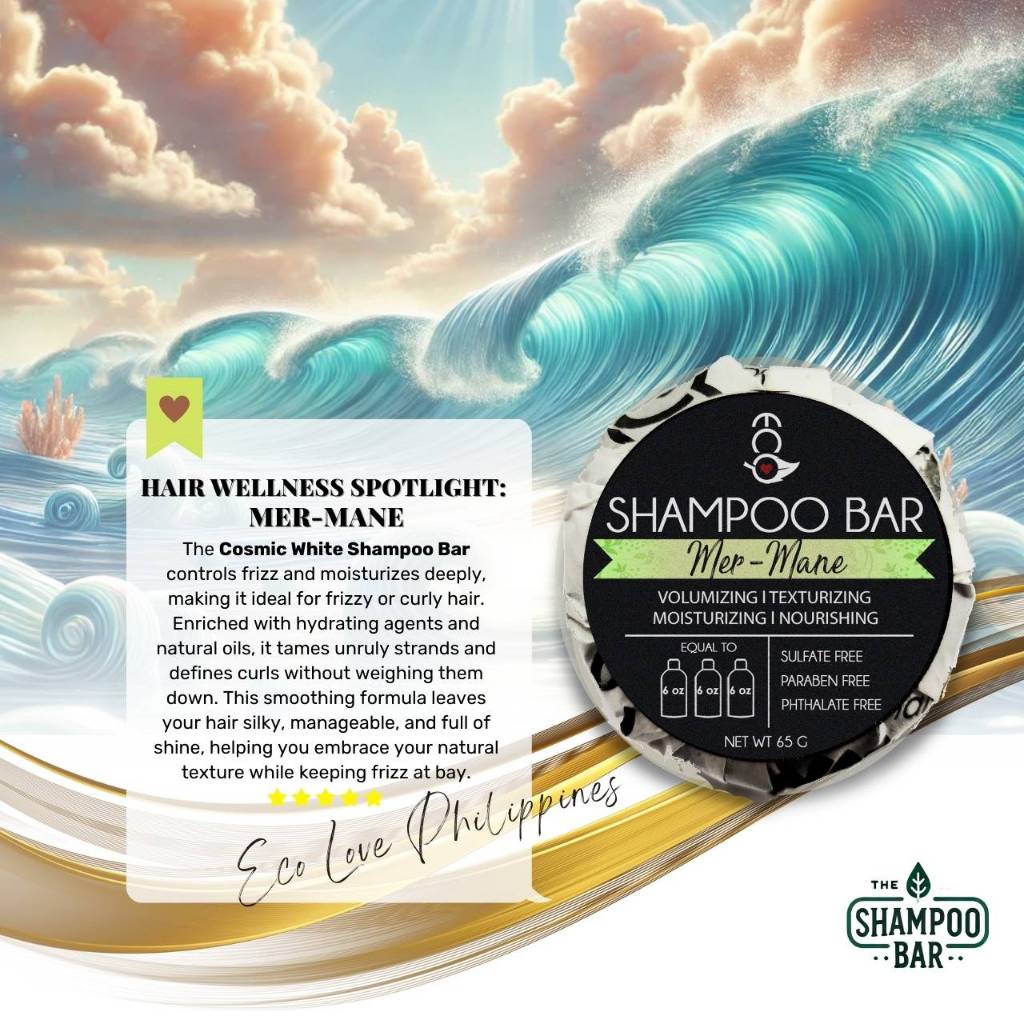 Mer-Mane Curl Defining Shampoo Bar for Curly & Wavy Hair | Seaweed ...