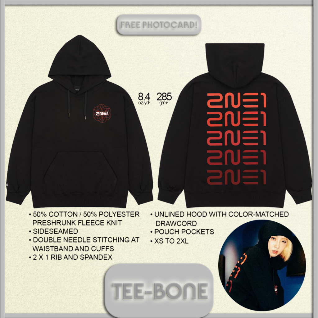 TEEBONE - 2NE1 '2NE1' WELCOME BACK CONCERT HOODIE TOUR MERCH | Shopee ...
