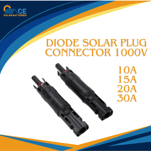 Diode Connector For Solar PV System Diode Solar Plug Connector( 1000v ...