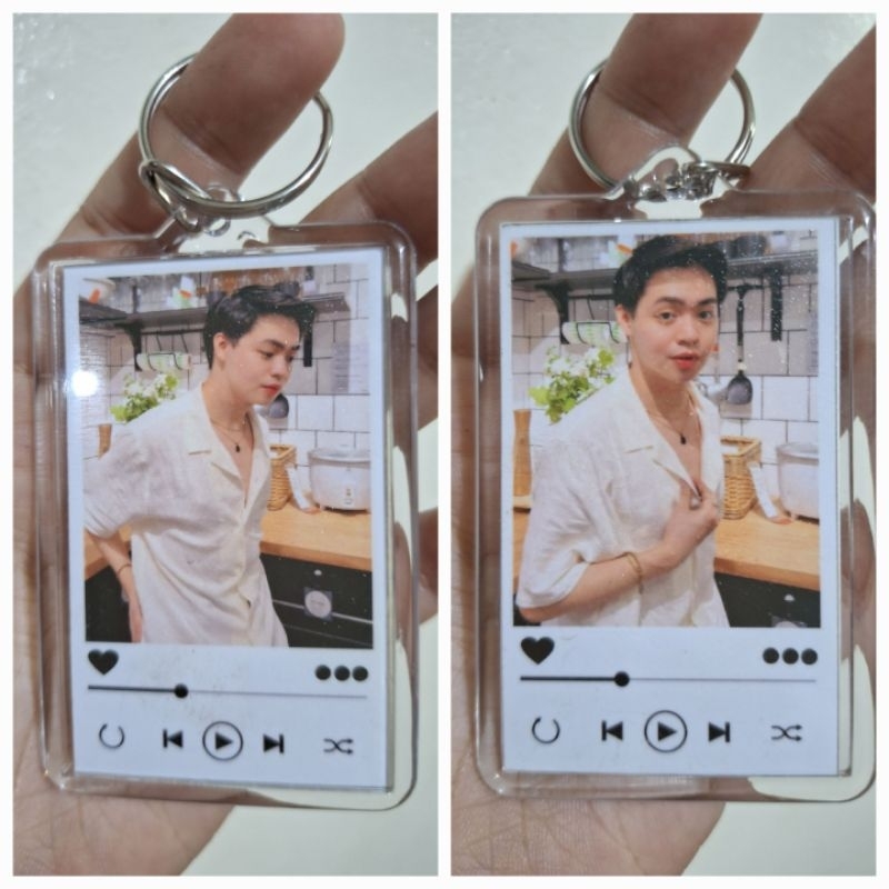 PERSONALIZED BIG ACRYLIC KEYCHAINS (SPOTIFY INSPIRED) | Shopee Philippines