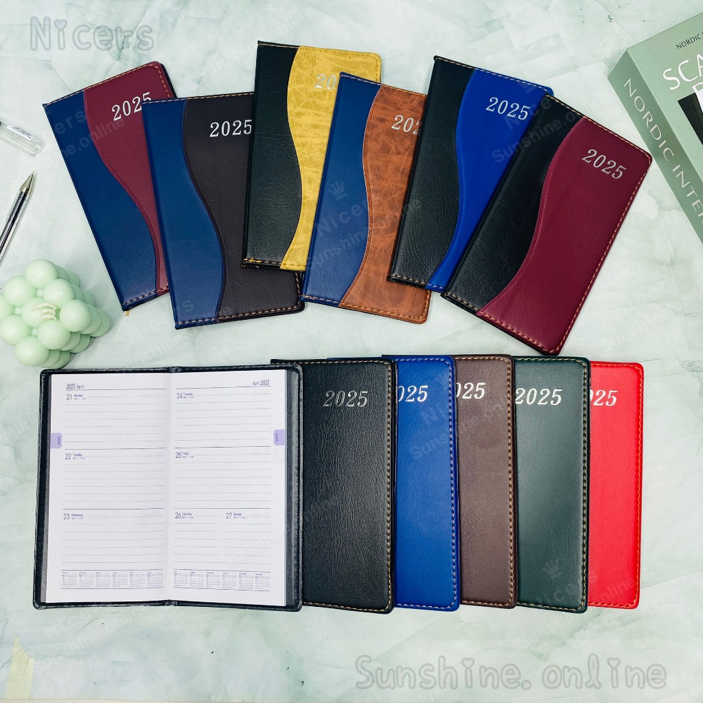 2025 Wallet Size Diary PLanner Small 48K New Year | Shopee Philippines