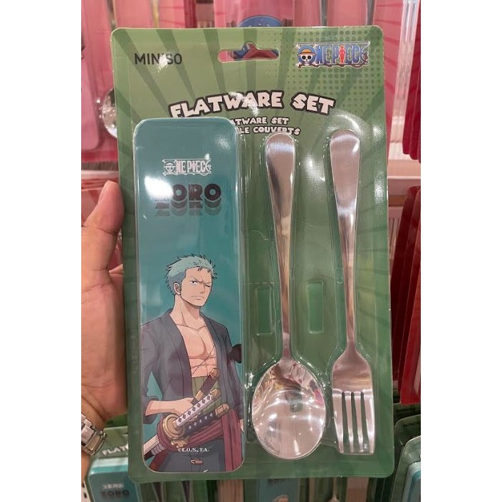 MINISO ONE PIECE CLASSIC COLLECTION FLATWARE SET (FORK&SPOON) | Shopee ...