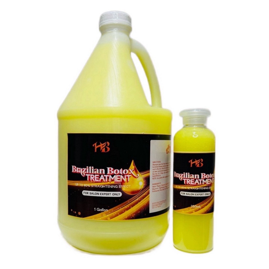 Brazilian Botox Hair Treatment 1 Gallon with 250mL freebie 90% ...