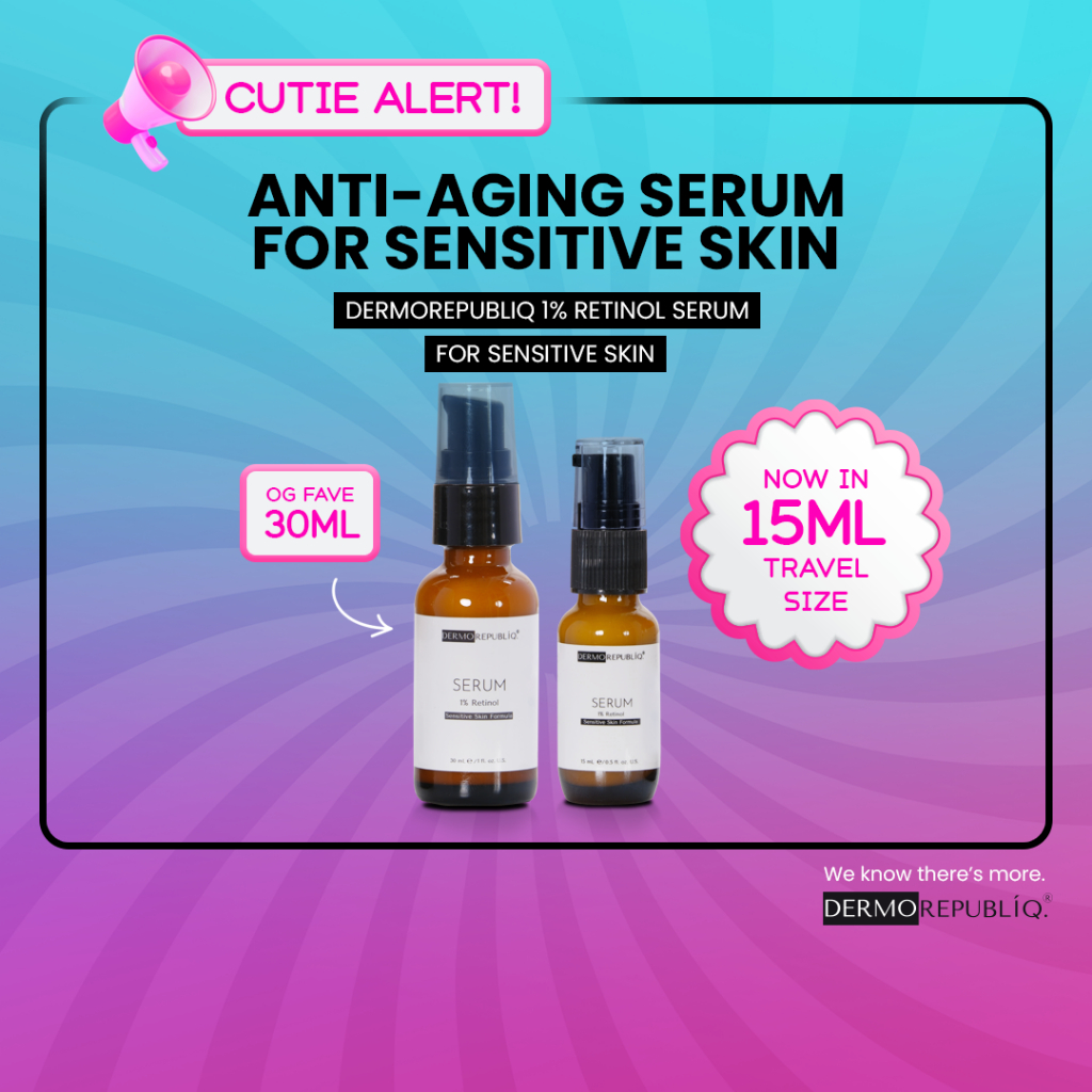 Dermorepubliq 1% Retinol For Sensitive Skins Serum - 30 mL | Shopee ...
