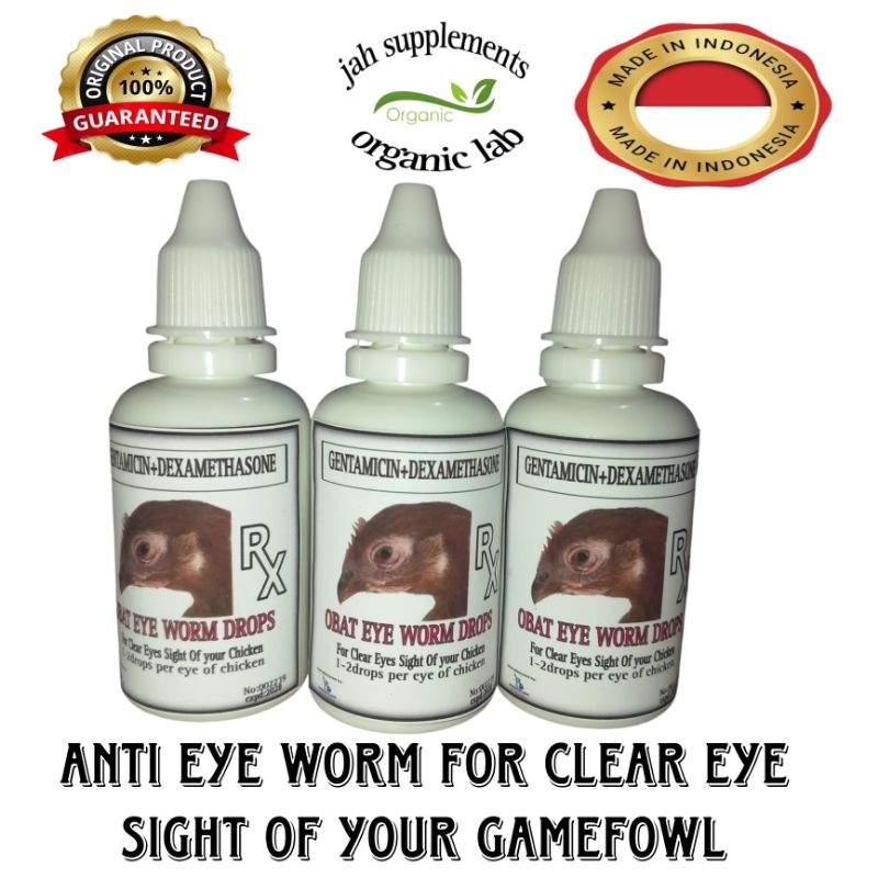 EYE WORM DROPS FOR GAMEFOWL/PIGEON | Shopee Philippines
