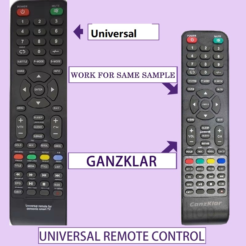 Wiwi Universal Ganzklar Smart Android LED TV Remote Control SMART LCD ...