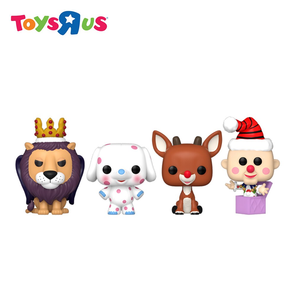 Pocket Pop! Rudolph the Red-Nosed Reindeer Happy Holiday Tree 4 Pack ...