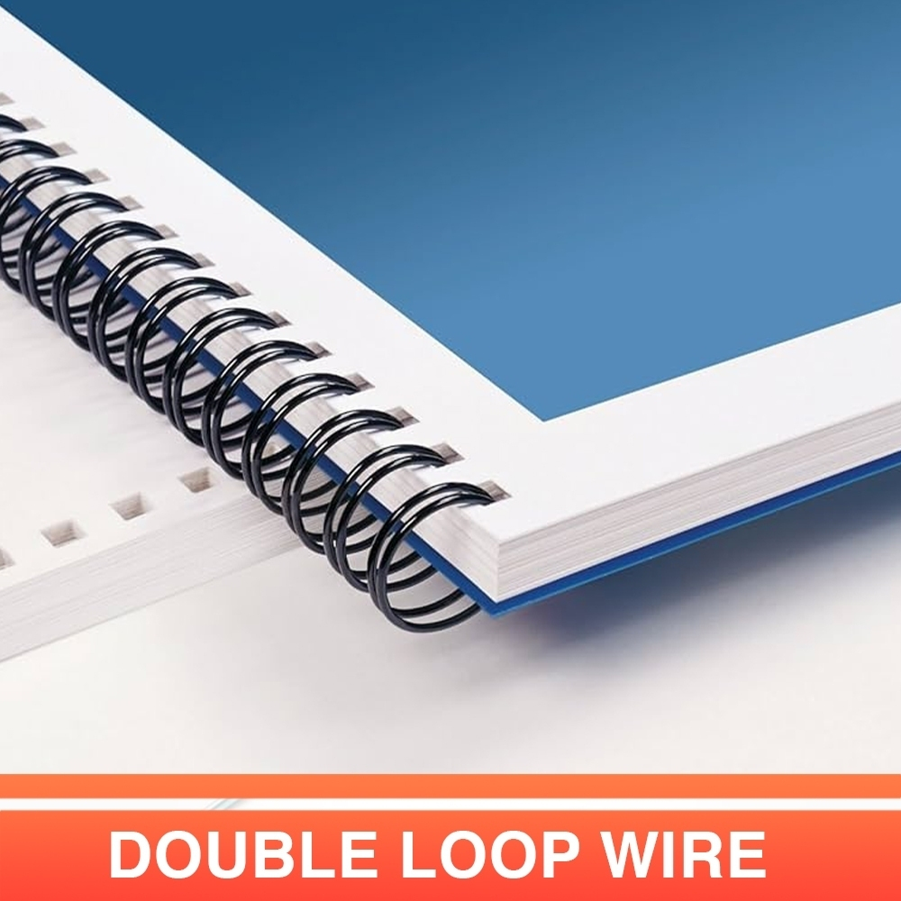 20pcs Double Loop Wire Binding Ring A4 Size 34 Holes Metal binder ...