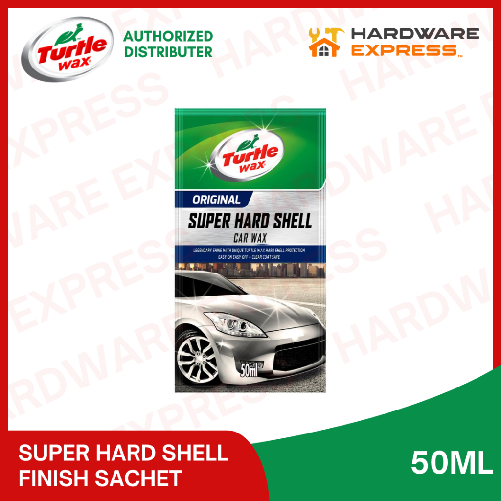 Turtle Wax Original Super Hard Shell Car Wax Sachet 50ml A-2127 ...