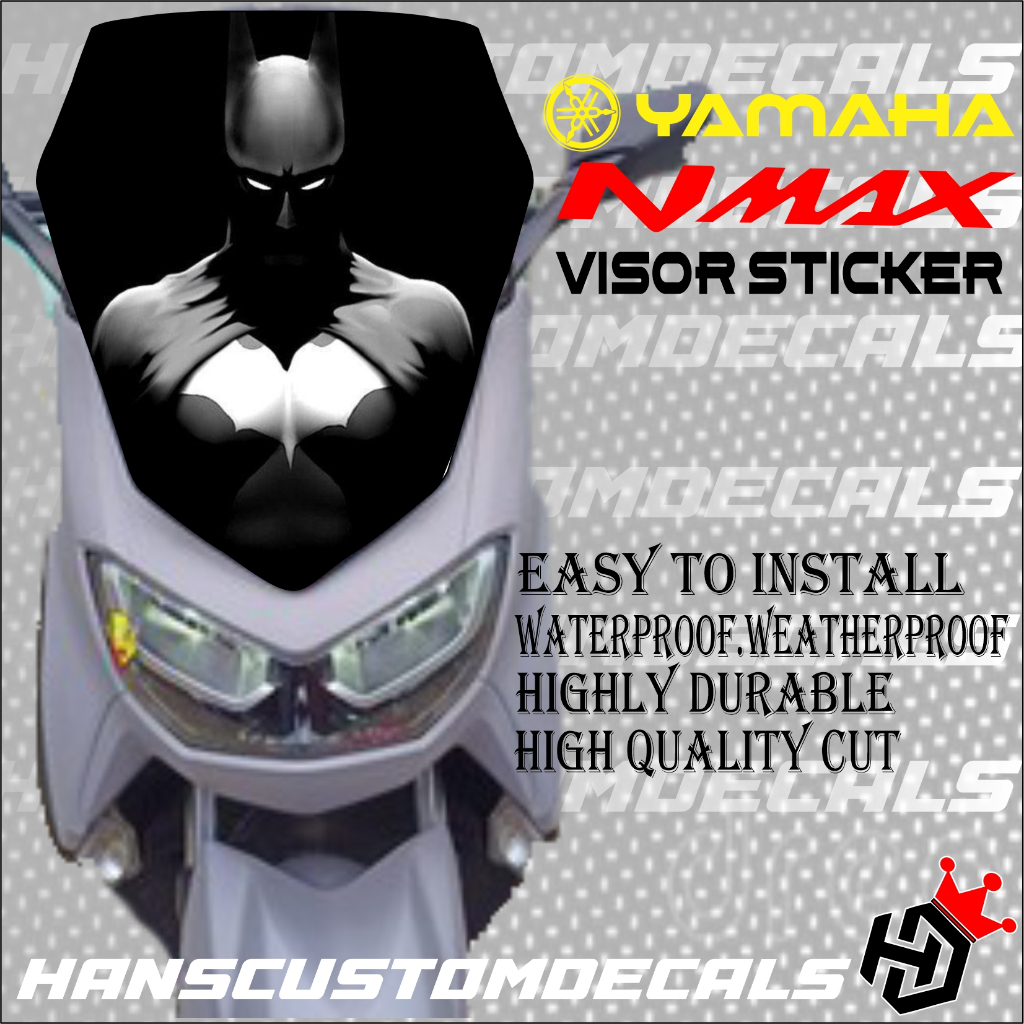 NMAX V1 V2 full visor laminated waterproof anime sticker | Shopee ...