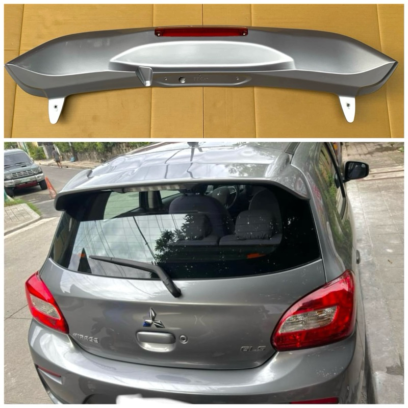Mitusbishi Mirage Hatchback Original Spoiler Virgil Gray Color (All ...