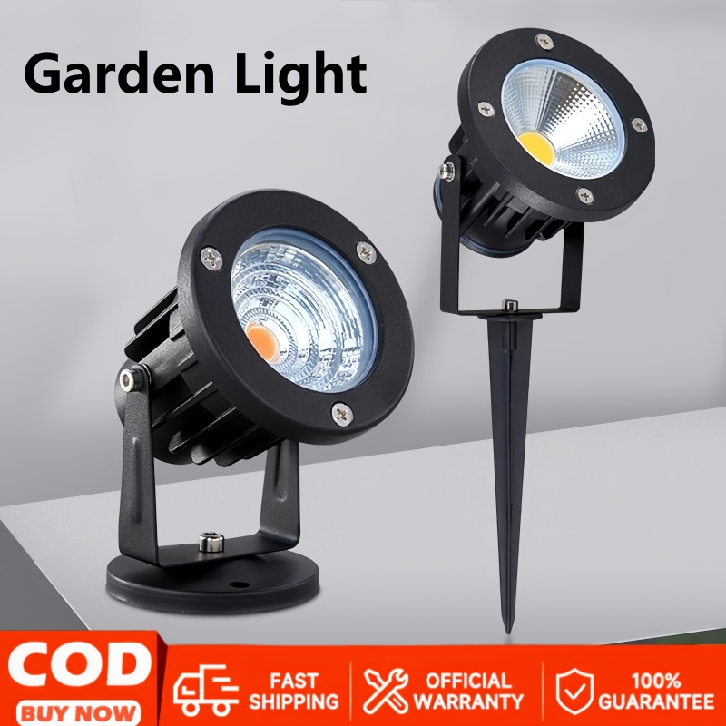COB Waterproof Garden Lights Outdoor Spot Light Spike Lamp Landscape ...