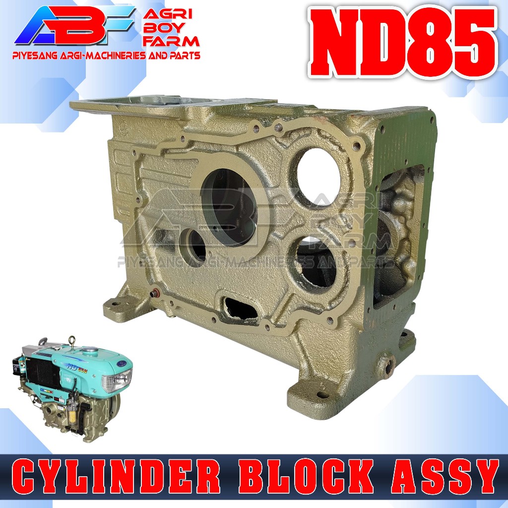 Cylinder Block Assy ND85 Watercooled Diesel Engine | Shopee Philippines