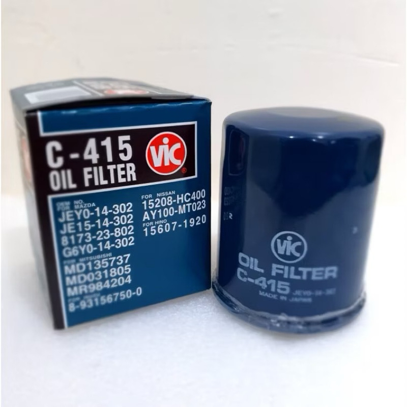 Vic C-415 Oil Filter Made In Japan For MITSUBISHI EXPANDER MITSUBISHI ...