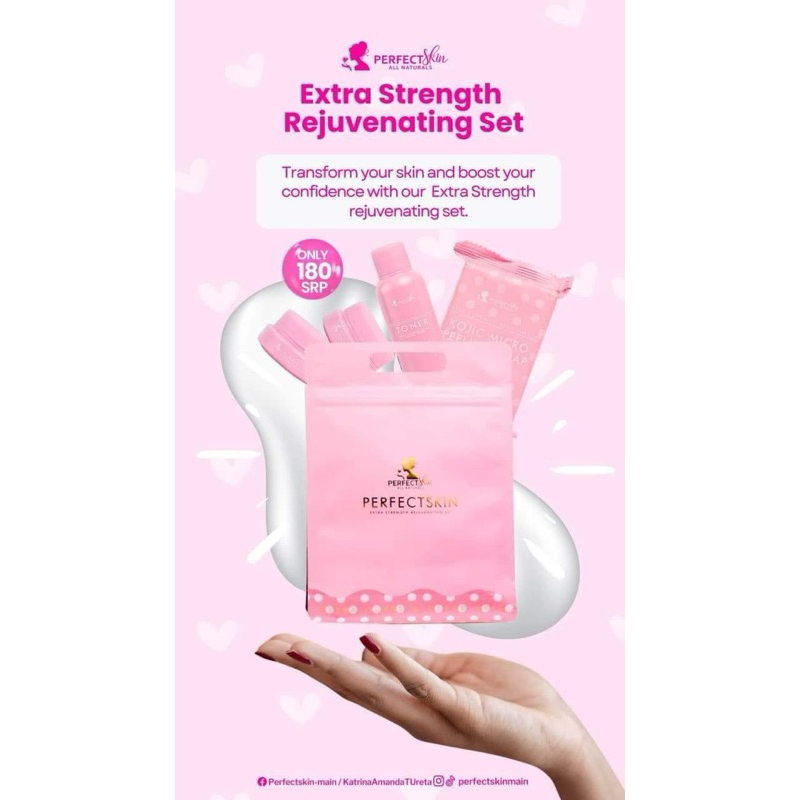 PERFECT SKIN EXTRA STRENGTH REJUVENATING SET | Shopee Philippines