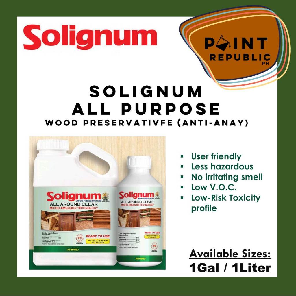 Solignum Wood Preservative All Around Clear with Micro Emulsion ...