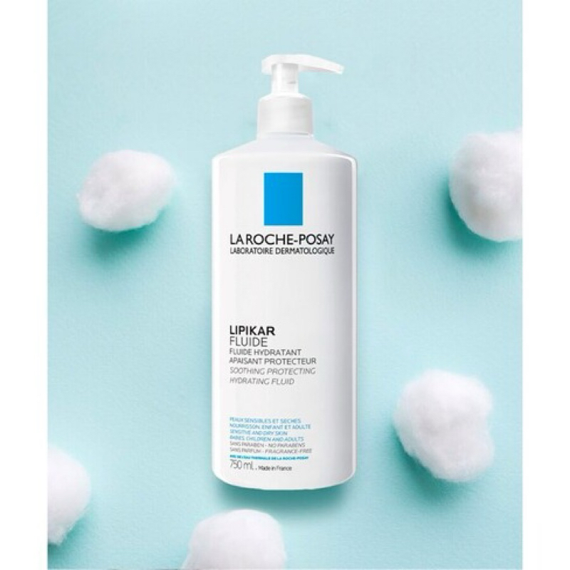 La Roche Posay Lipikar Fluide Soothing Protecting Hydrating Fluid 750ml ...