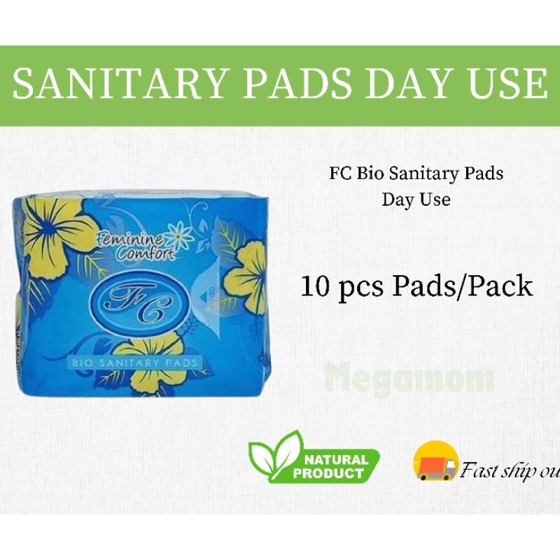Fc Bio Sanitary Pads for Day Use Natural sanitary napkins avail 1 Pack ...