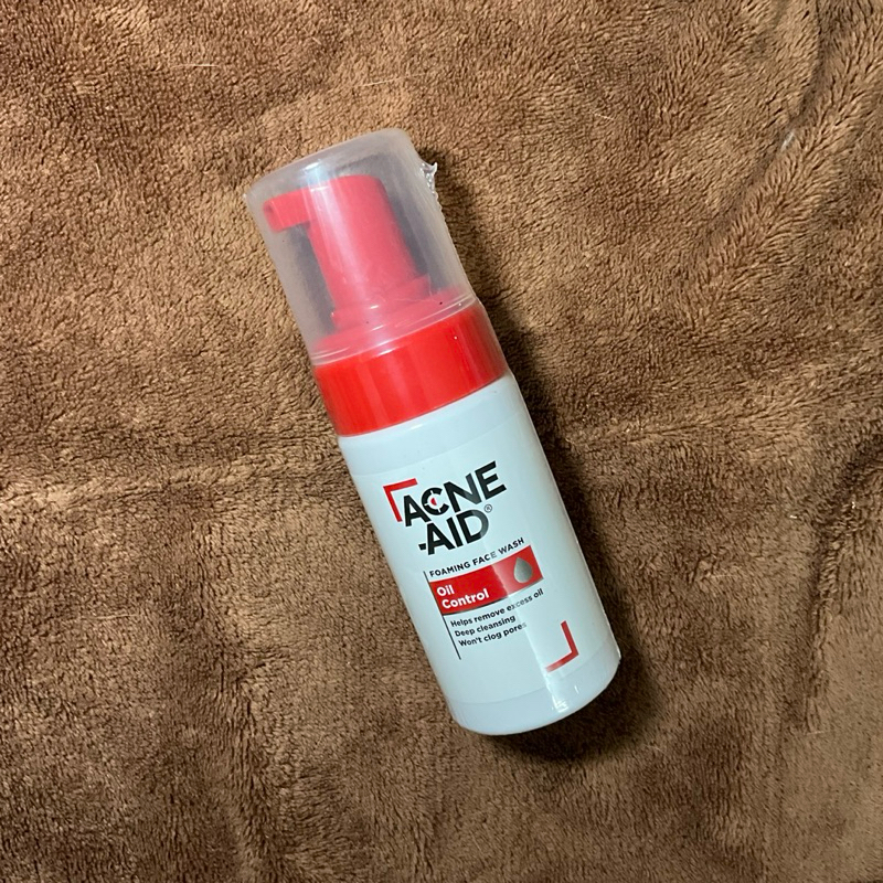 ACNE AID Oil Control Foamwash 100ml | Shopee Philippines