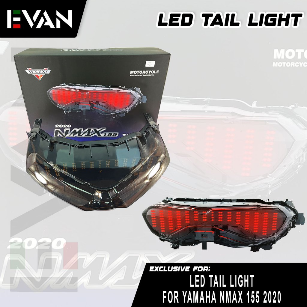 EVAN.SHOP LED TAIL LIGHT FOR YAMAHA NMAX 155 VERSION 2 | Shopee Philippines